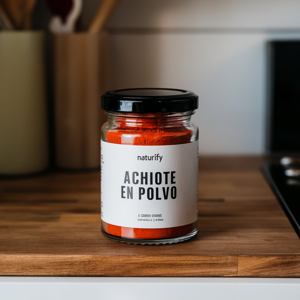 Achiote Natural Peruano en Polvo | 100% Puro – Naturify
